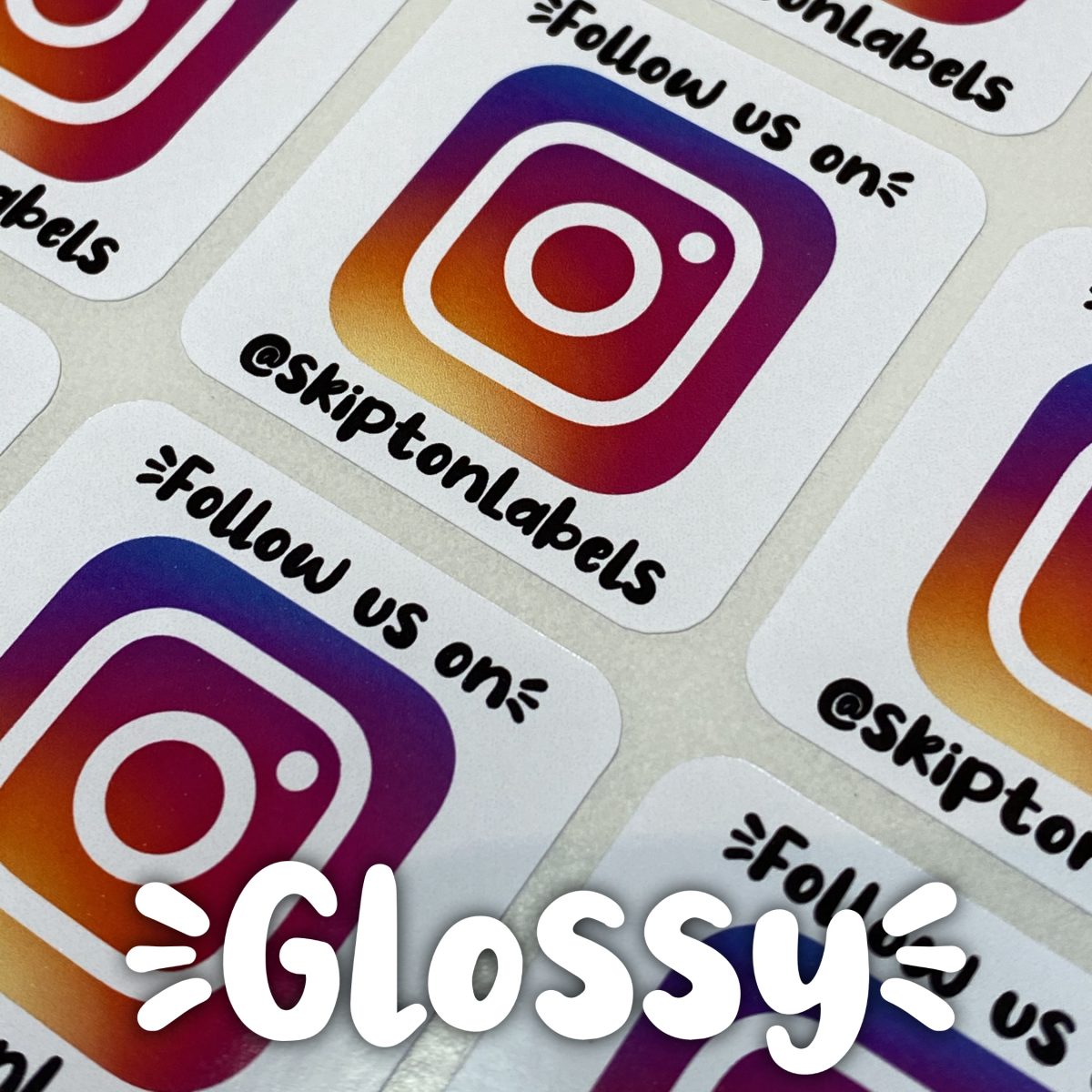 Custom Instagram stickers – Skipton Labels
