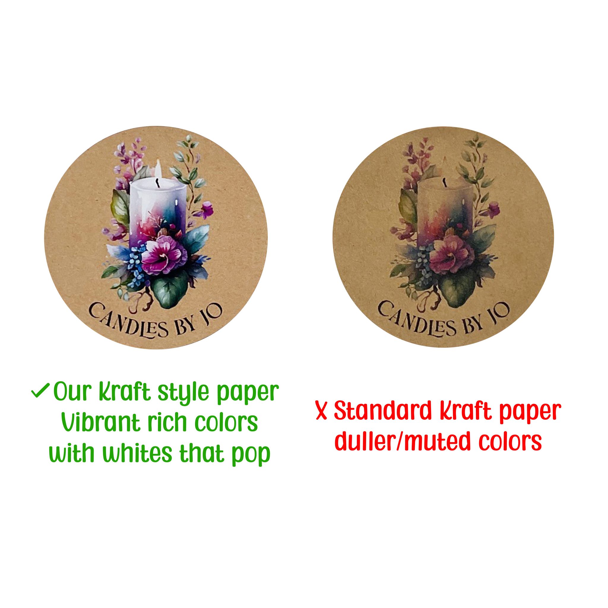 Sticker Sheets – Kraft Style – Skipton Labels